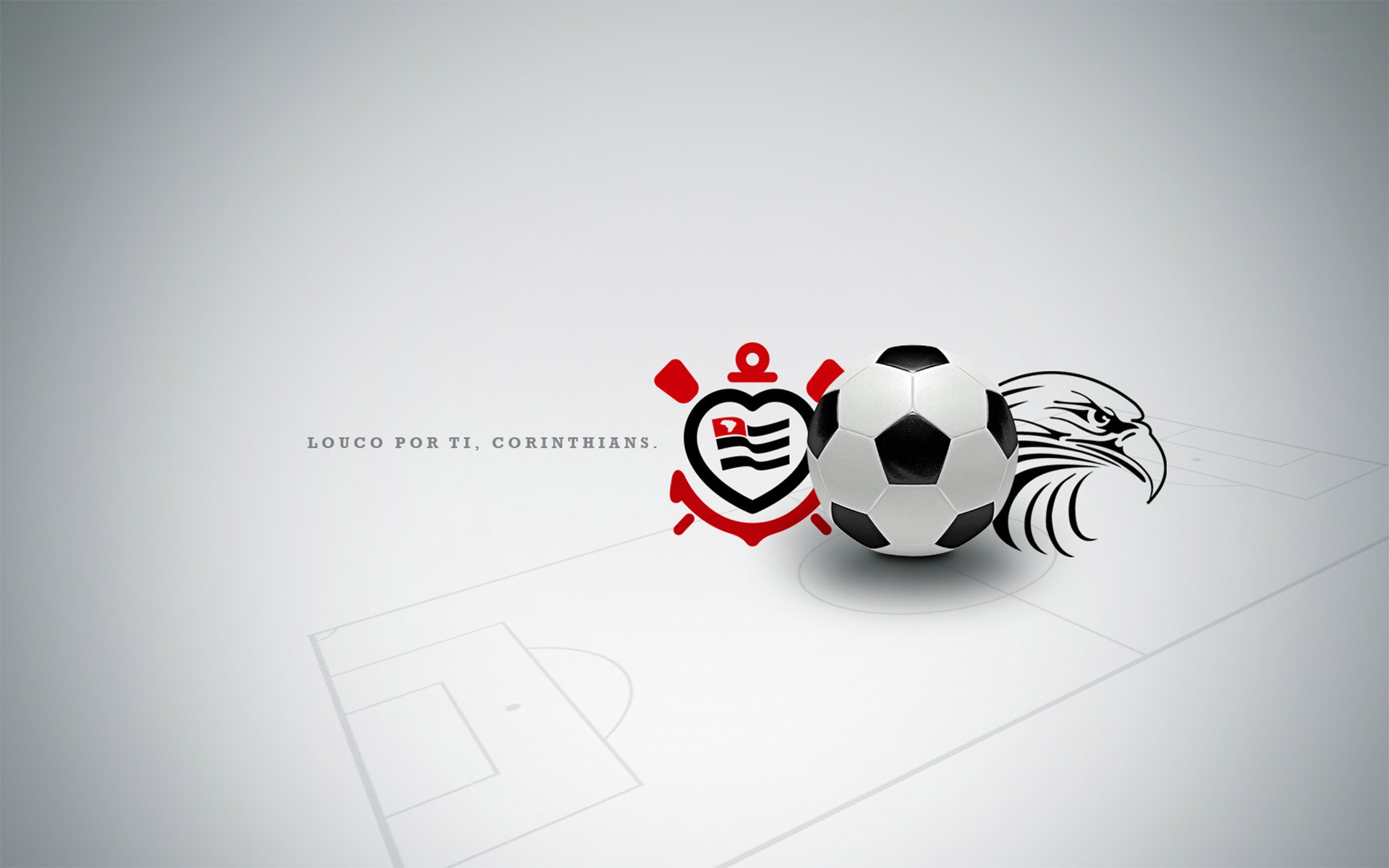 Fundo de tela do Corinthians: Coração Corinthiano