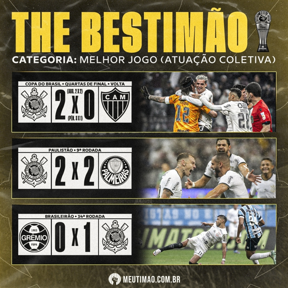 Meu Timão premia principais destaques do Corinthians nesta temporada ...