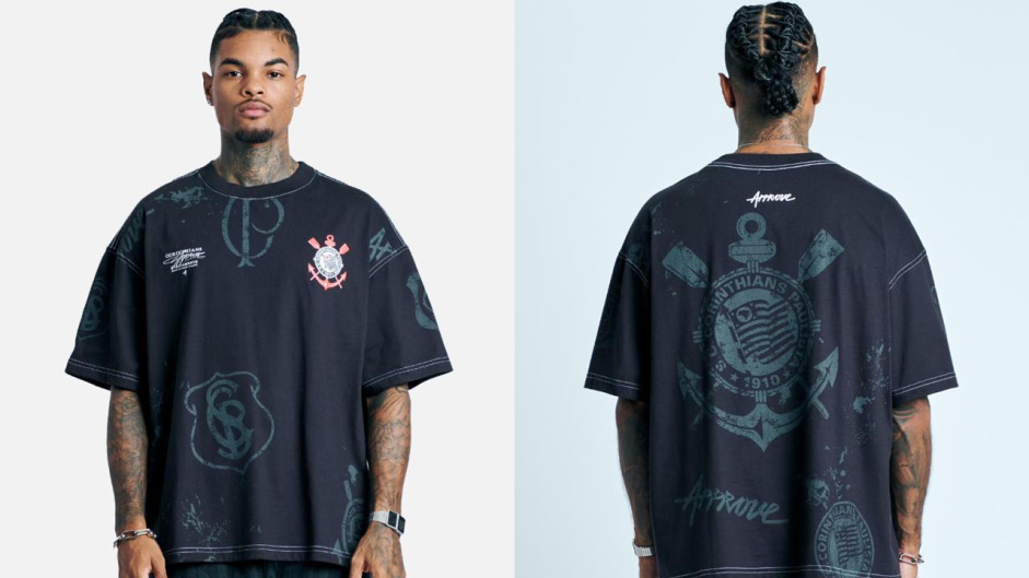 Parceria entre Corinthians e Approve ganha nova coleção de roupas; veja ...