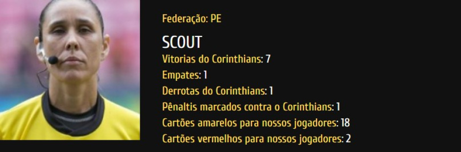Corinthians conhece árbitra do duelo contra o Cruzeiro pela final do ...